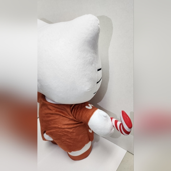 Sanrio | Holiday | Hello Kitty Gingerbread Christmas Greeter Stuffy Cat ...